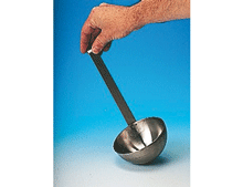 LOUCHE 340 ML INOX - Matériel caillage - Alliance Elevage